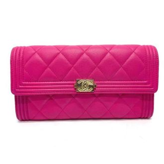 Chanel Pre-owned Fur petite-maroquinerie - Femme - Pre-owned - Rose - Taille: ONE Size