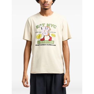 Emporio Armani Donut-print T-shirt