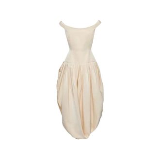 Magda Butrym Party Robes - Femme - Robes - Beige - Taille: 36 FR