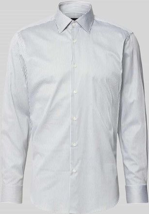 HUGO BOSS Regular Fit Businesshemd aus Baumwoll-Mix Modell H-Joe-kent