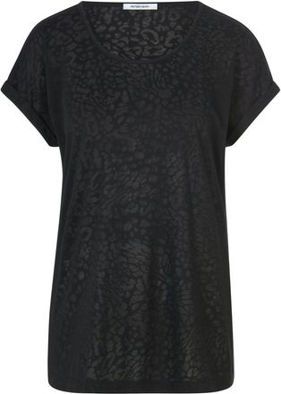 Peter Hahn Rundhals-Shirt Peter Hahn schwarz