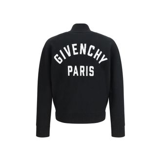 Givenchy Mens Black Wool Cardigan Clothing