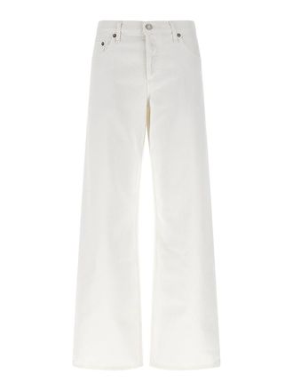 A Gold E Jean Droit - Blanc