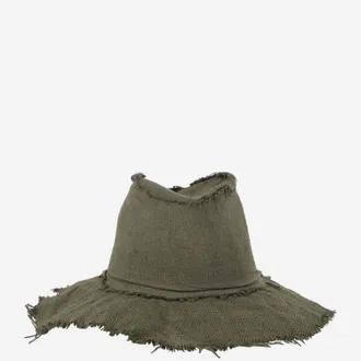 Reinhard Plank Womens Straw Hat Green