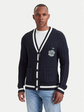 Guess Strickjacke Z6YR01 Z1151 Dunkelblau Regular Fit