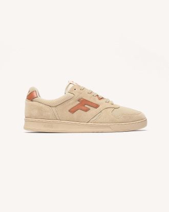 Faguo Baskets beige et rouille