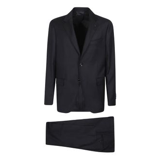 Lardini Homme, Costumes, Bleu, Taille: 3XL Costume Iconique &agrave; un Bouton
