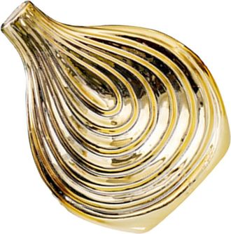 Cabilock Moderne Keramikvase mit Abstrakten Streifen Nordischer Stil Mittlere Stabile Blumensteckvase für Wohnzimmer Büro und Tischdekoration Geeignet für Troc