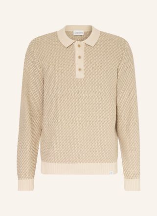Nowadays Nowadays Strick-Poloshirt beige