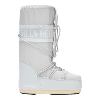 Moon Boot Femme, Chaussures, Blanc, Taille: 39 EU Icon Nylon Bottes