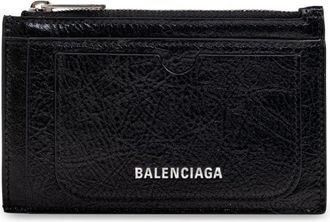 Balenciaga Strukturiertes Kartenetui - Schwarz