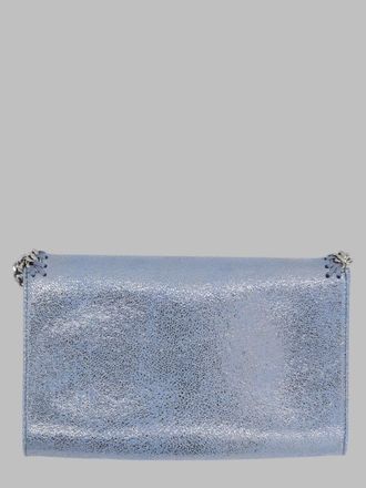 Stella McCartney Womens Mini Shoulder Bag Falabella Denim Polyester Wallets & Purses