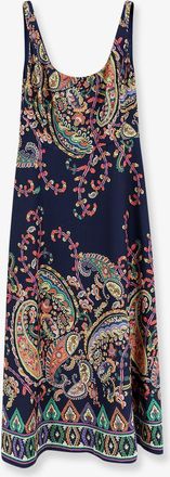 Etro Dress with iconic multicolor print - ETRO - gender_Woman
