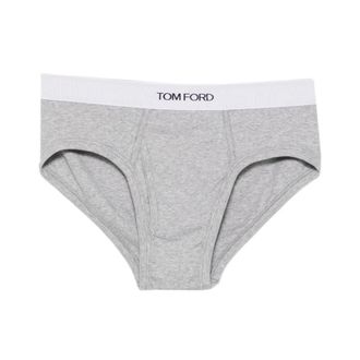 Tom Ford Homme, Sous-v&ecirc;tements, Gris, Taille: S Slip taille &eacute;lastique
