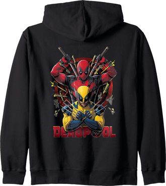MARVEL Studios Deadpool & Wolverine Claws Out Target Team-Up Kapuzenjacke