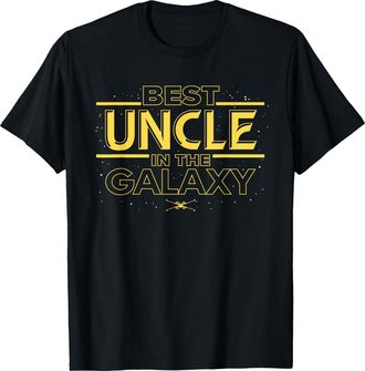 Star Wars Best Uncle in the Galaxy Birthday Fathers Day T-Shirt