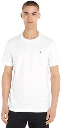 Calvin Klein Jeans Homme CK Embro Badge Tee J30J325268, White (Bright White), XXL