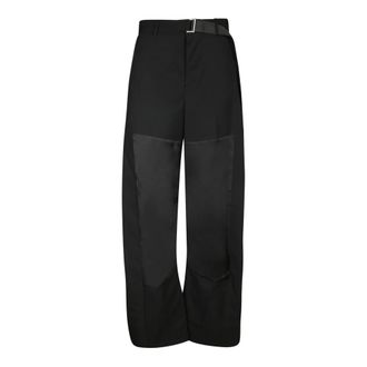 sacai Wide Hosen - - Trousers - Damen - Schwarzk - M