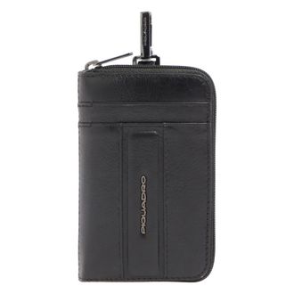 Piquadro Leder Schl&uuml;sseletui mit RFID-gesch&uuml;tzten Kartenschlitzen - - Accessories - Herren - Schwarzk - ONE SIZE