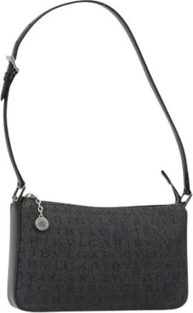 Bulgari Sac bandouli&egrave;re vintage doccasion - Femme - Pre-owned - Noir - Taille: ONE Size