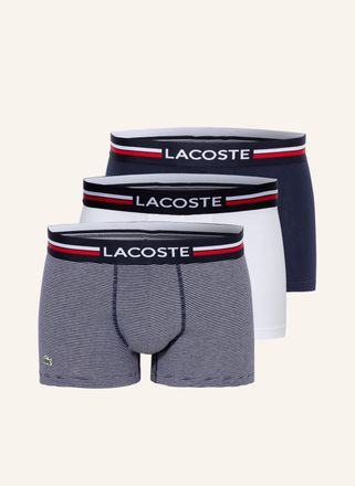 Lacoste 3er-Pack Boxershorts blau