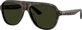 Oliver Peoples unisex, Accessoires, Brun, Taille: 57 MM 0Ov5581Su