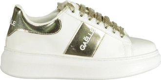 Ga&euml;lle Paris Femme, Chaussures, Blanc, Taille: 36 EU Baskets Addict