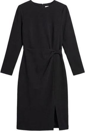Calvin Klein Robe courte Scuba en tissu cr&ecirc;pe