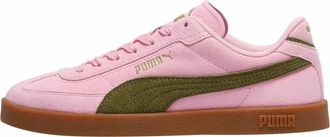 Puma Puma Unisex Puma Club II Era, Wildleder-Sneaker, Pink Shimmer Olivgr&uuml;n, 48.5 EU