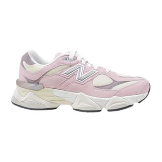 New Balance Baskets en Cuir Rose &agrave; Lacets - Femme - Chaussures - Rose - Taille: 38 1/2 EU