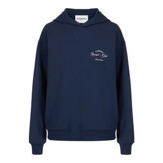 Iceberg Femme, Sweatshirts et sweats &agrave; capuche, Bleu, Taille: 38 FR Sweat &agrave; Capuche Scuba Coupe Standard