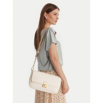Coccinelle Handtasche Coccinelle U4K Coccinelle C-Me Lock E1 U4K 12 01 01 Creme