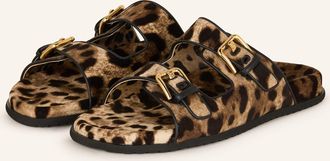 Dolce & Gabbana Pantoletten beige
