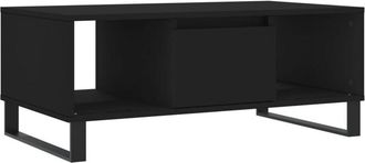 vidaXL Couchtisch Schwarz 90x50x36,5 cm Holzwerkstoff - Vidaxl