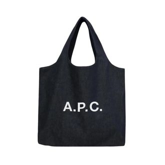 A.P.C. Ninon Tote Bag - - Bags - Damen - Blau - ONE SIZE