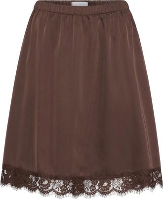Ichi Ichi, Femme, Jupes, Brun, Taille: 46 FR Jupes Midi