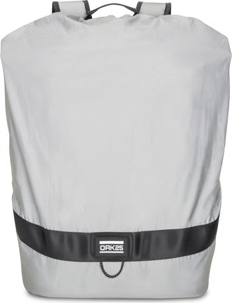 OAK25 Regenschutz f&uuml;r Rucksack Reflektierend - RAIN Cover L - Regenh&uuml;lle f&uuml;r Backpack, Schulranzen oder Schulrucksack, Faltbarer Regen&uuml;berzug 15l-30l - Wass