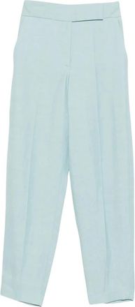 Joseph Femme, Pantalons, Bleu, Taille: 38 FR Pantalon &agrave; poches passepoil&eacute;es