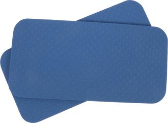 BESTONZON 2 St&uuml;ck Pedalauflage F&uuml;r N&auml;hmaschine Gummimatte N&auml;hmaschinen-pedalmatte N&auml;hmaschinenzubeh&ouml;r TPE Blue