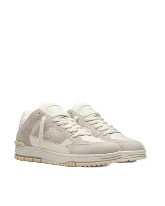 Axel Arigato Mens Sneakers Area Lo Off White-Taupe Trainers White/taupe