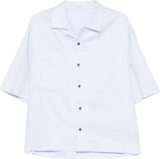 Nine In The Morning Homme, Chemises, Bleu, Taille: XL Orazio Short Sleeve Shirt