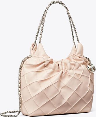 Tory Burch Damen Fleming Mini Bag mit Tunnelzug