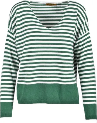Ebarrito Femme, Pulls, Vert, Taille: ONE Size Maglia