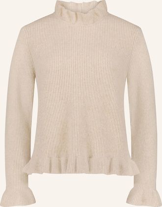 Cartoon Cartoon Pullover Mit R&uuml;schen beige