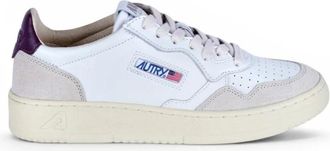 Autry Femme, Chaussures, Blanc, Taille: 36 EU Medalist Low Super Vintage