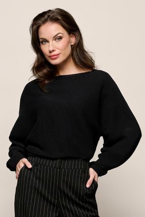 Mart Visser Ada Pullover Schwarz
