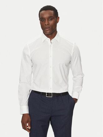 HUGO BOSS Hemd H-Hank-Kent-C3-214 50538949 Weiß Slim Fit