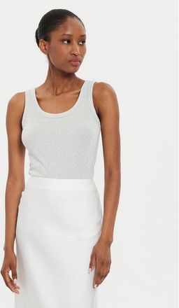 Vicolo Top UB0009 Silberfarben Regular Fit