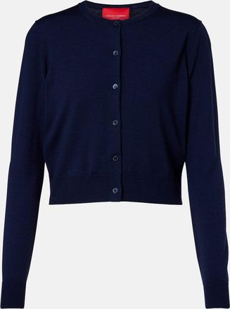 Carolina Herrera Cropped-Cardigan aus Wolle