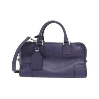Loewe Sac &agrave; main Pre-owned - Femme - Pre-owned - Violet - Taille: ONE Size